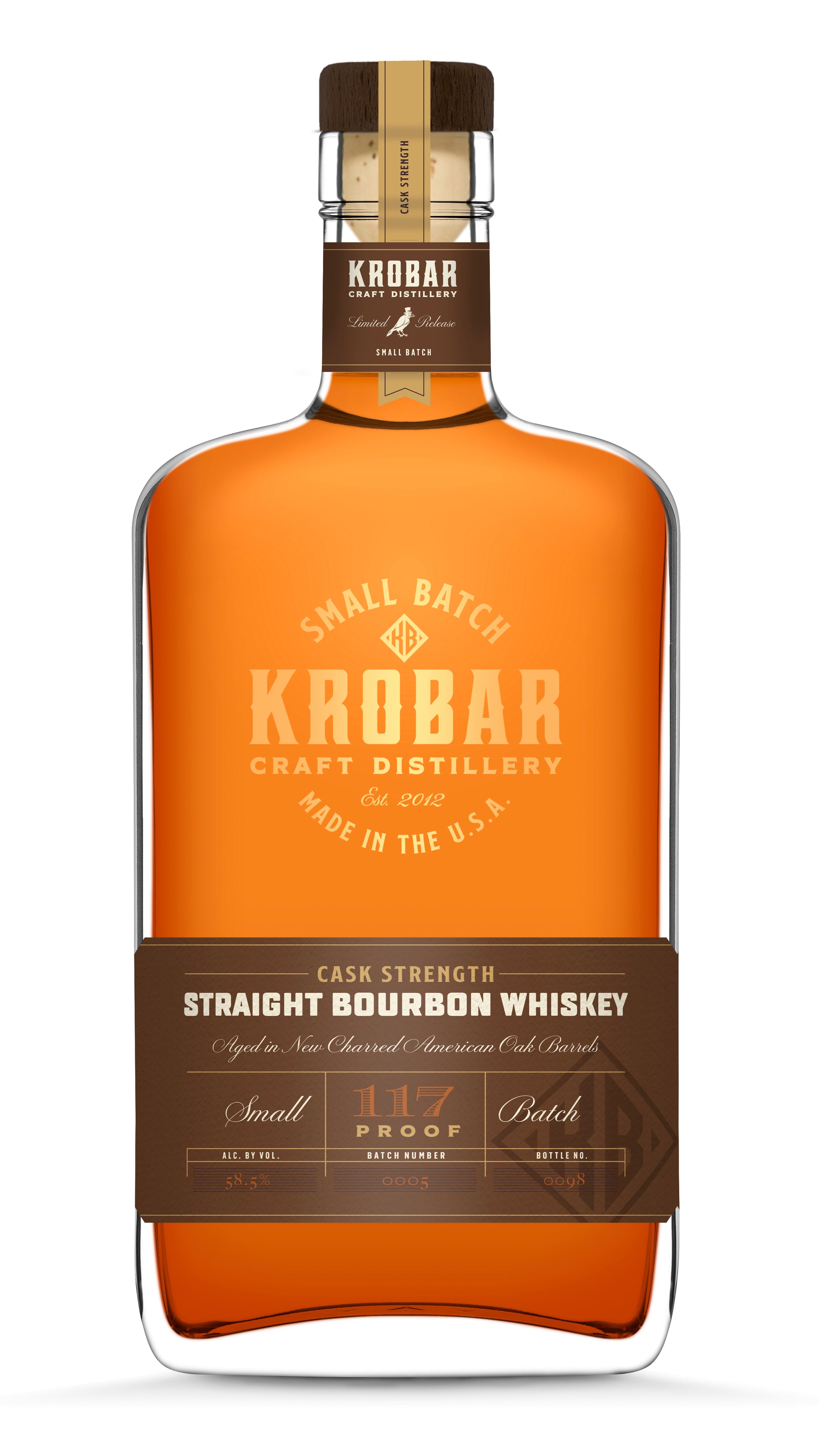 KROBAR Cask Bourbon - Single Barrel | KROBĀR Craft Distillery